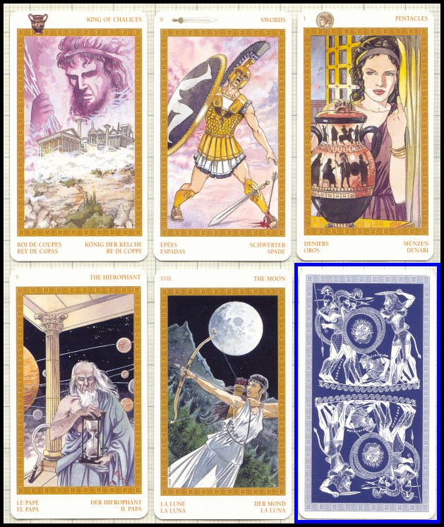R Somerville (Playing Cards) - playingcardsales.com - Olympus Tarot by ...